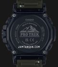 Casio Pro Trek PRW-61Y-3 PRW-61Y-3JF Tough Solar Black Digital Analog Dial Army Green Resin Band ...
