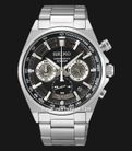 Seiko Chronograph SSB397 SSB397P1 Essentials Discover More Men Black ...