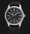 Seiko Classic SUR517P1 Discover More Black Dial Black Nylon Strap ...